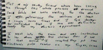 china diary | Left in Front